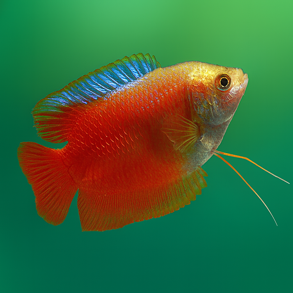 Flame Dwarf Gourami Male – Vibrant Tropical Freshwater Fish for ...